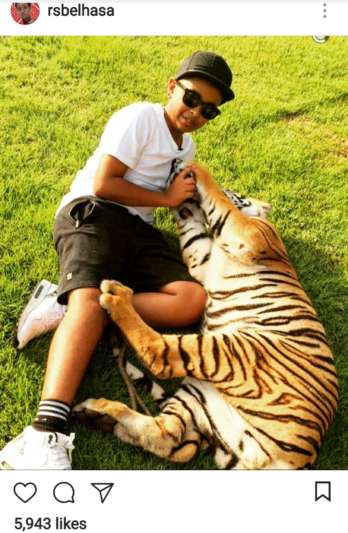 Dubai rich kid Rashed Belhasa has one of the most lavish lifestyles