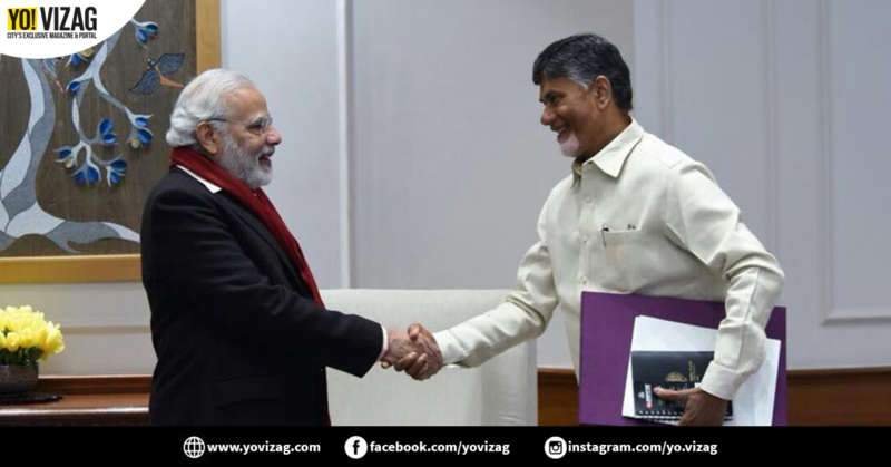 Andhra Pradesh CM Chandrababu Naidu meets Narendra Modi in Delhi