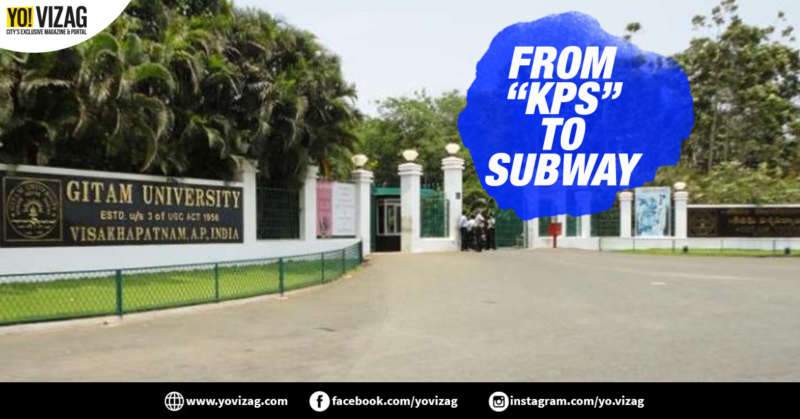 6 favourite hangout spots of GITAM students on the campus