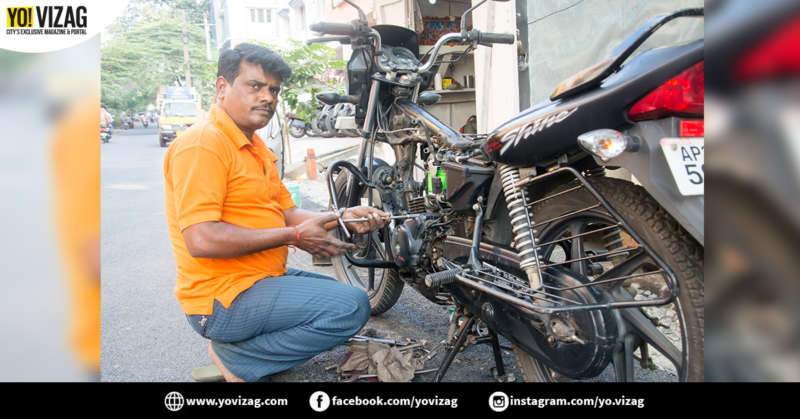 The story of a famous mechanic from the city of Vizag