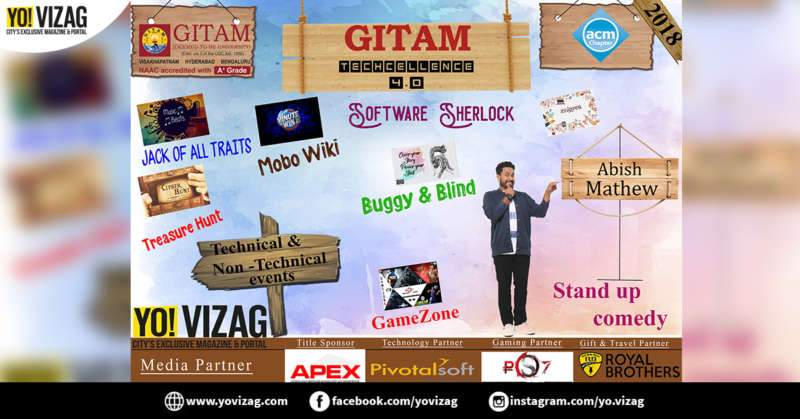 GITAM Visakhapatnam, ACM Chapter to get Abish Mathew for annual fest