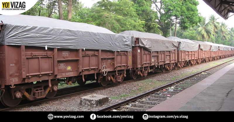 A goods train from Visakhapatnam reaches destination after four years