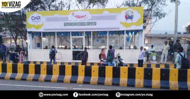 AC bus stop in Vizag: City gets its first air conditioned bus shelter