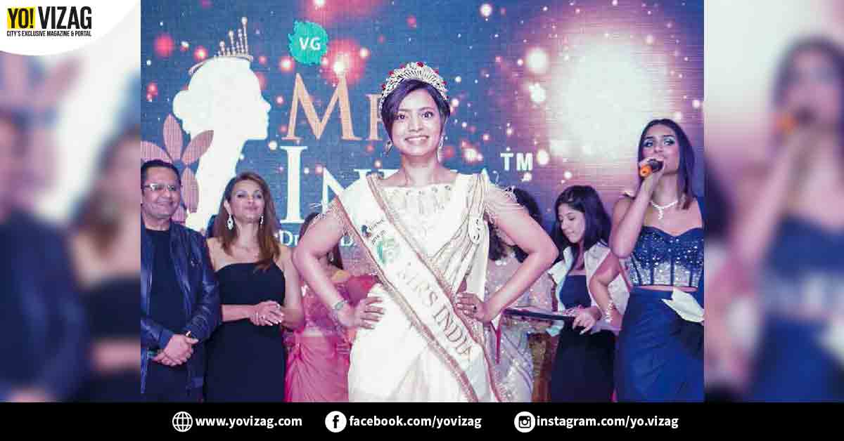 Meet Smrite Bhatia of Vizag, who has been crowned Mrs India 2019 2020