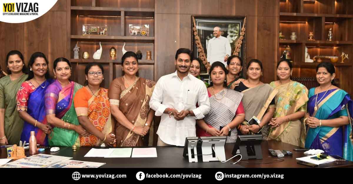 Women MLAs tie rakhis to AP CM YS Jagan for introducing Disha Act