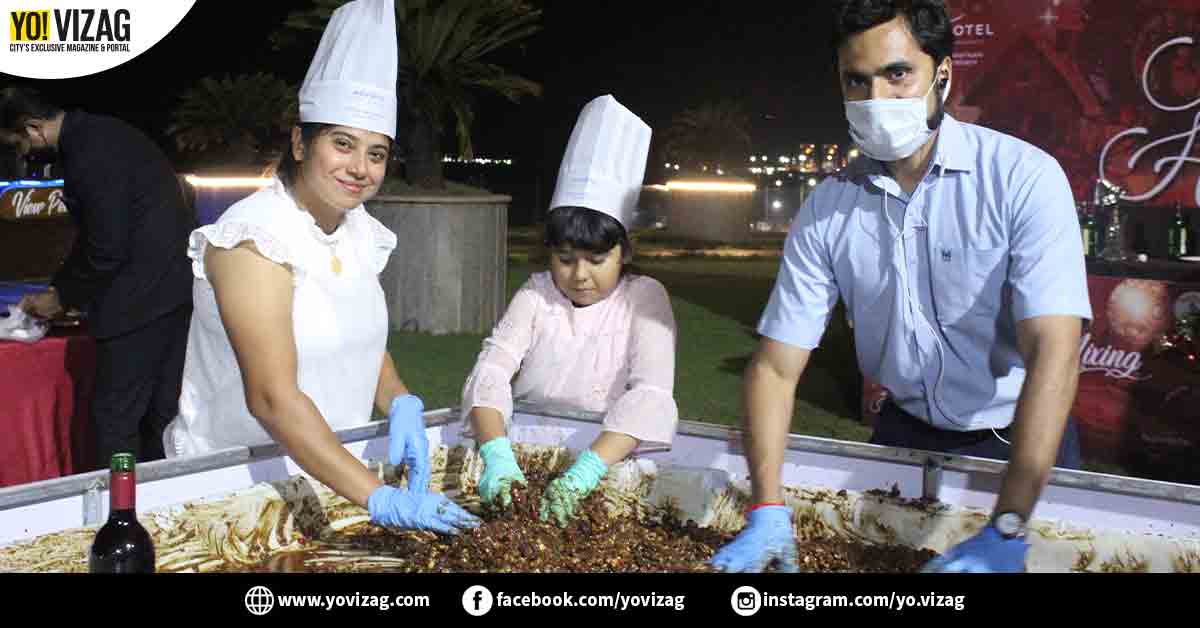 See Pics: Cake mixing at Novotel flags off Christmas celebrations in Vizag