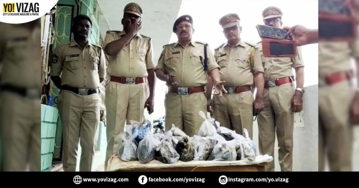 25 kg liquid ganja seized in Visakhapatnam; 1 arrested for the smuggling