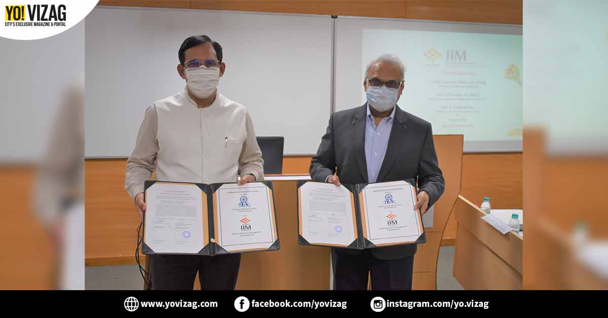 IIM Vizag signs MoU with HSL for research projects and training programs