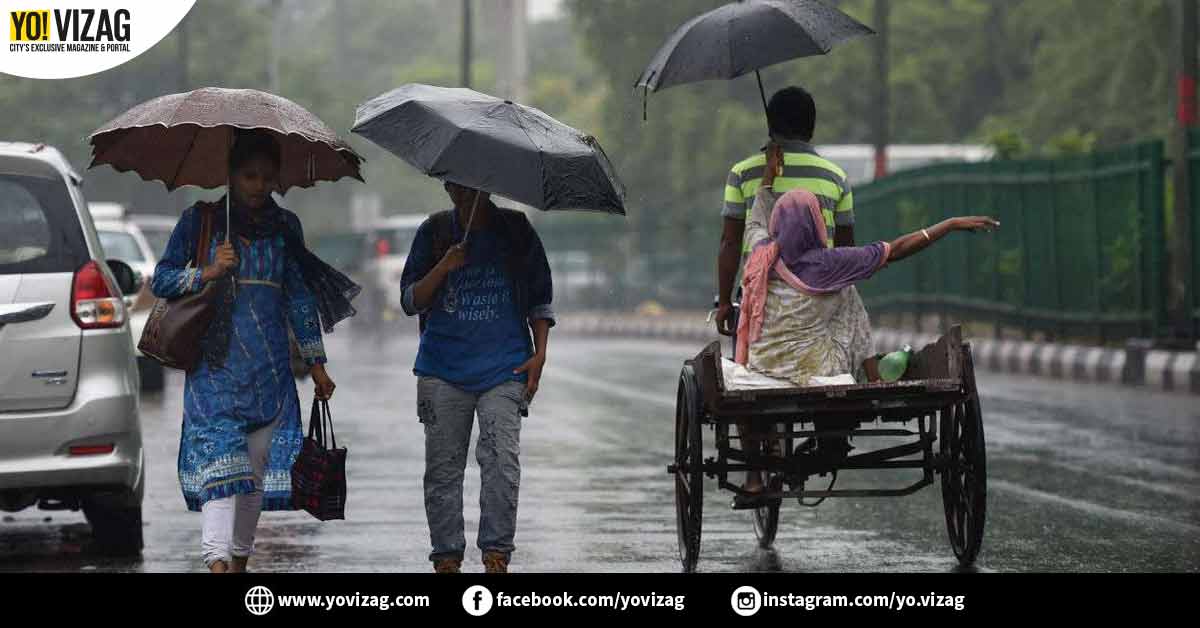 Moderate rainfall predicted in Vizag this weekend