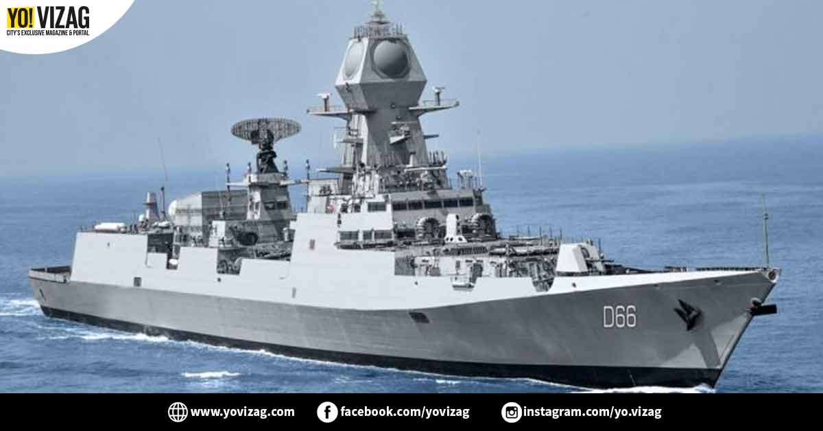 Commissioning of Indian Navy's INS Visakhapatnam on 21 November