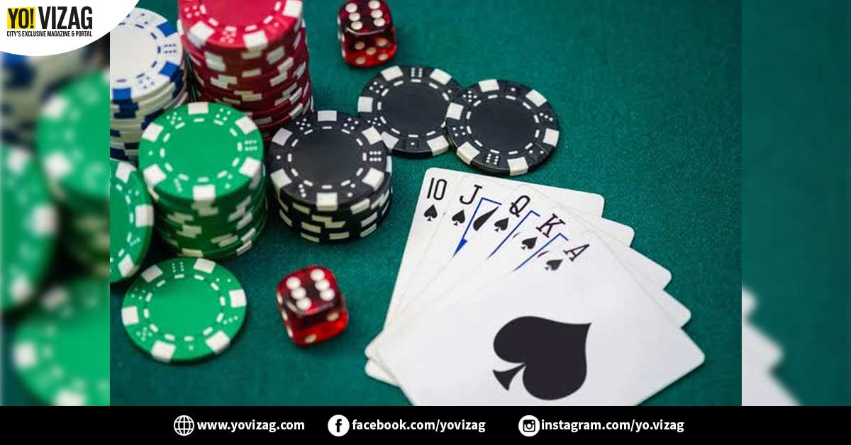 Gambling racket busted by the Visakhapatnam Police and SEB in Bheemili