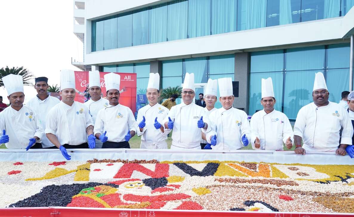 Photo gallery: Cake mixing event at Novotel Varun Beach, Vizag