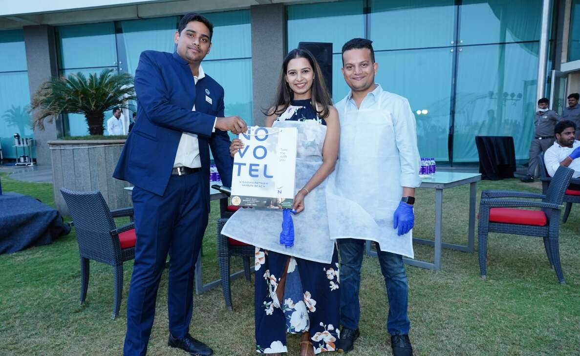 Photo gallery: Cake mixing event at Novotel Varun Beach, Vizag