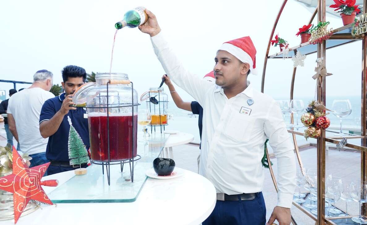 Photo gallery: Cake mixing event at Novotel Varun Beach, Vizag