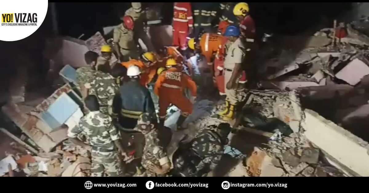 Visakhapatnam: MLA promises to help victims of collapsed building in ...