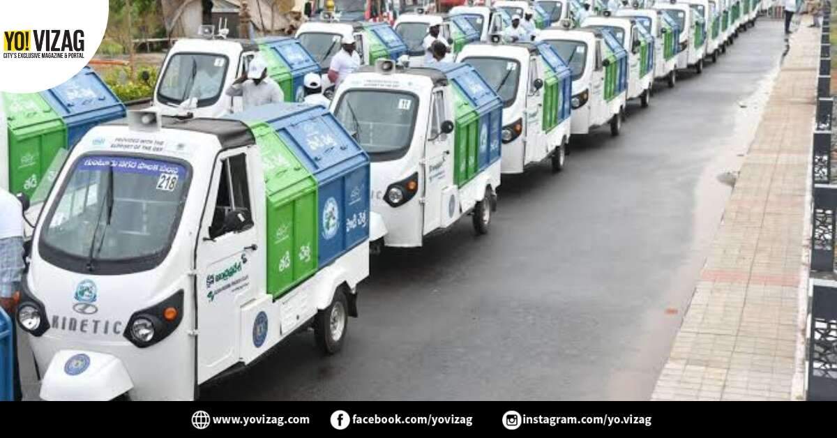 65 electric vehicles to be deployed in Visakhapatnam for garbage collection