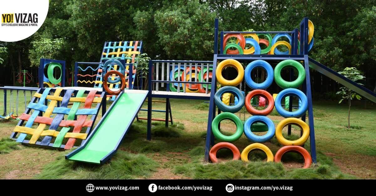 19,000 kg recycled waste turned into innovative play arena in Visakhapatnam