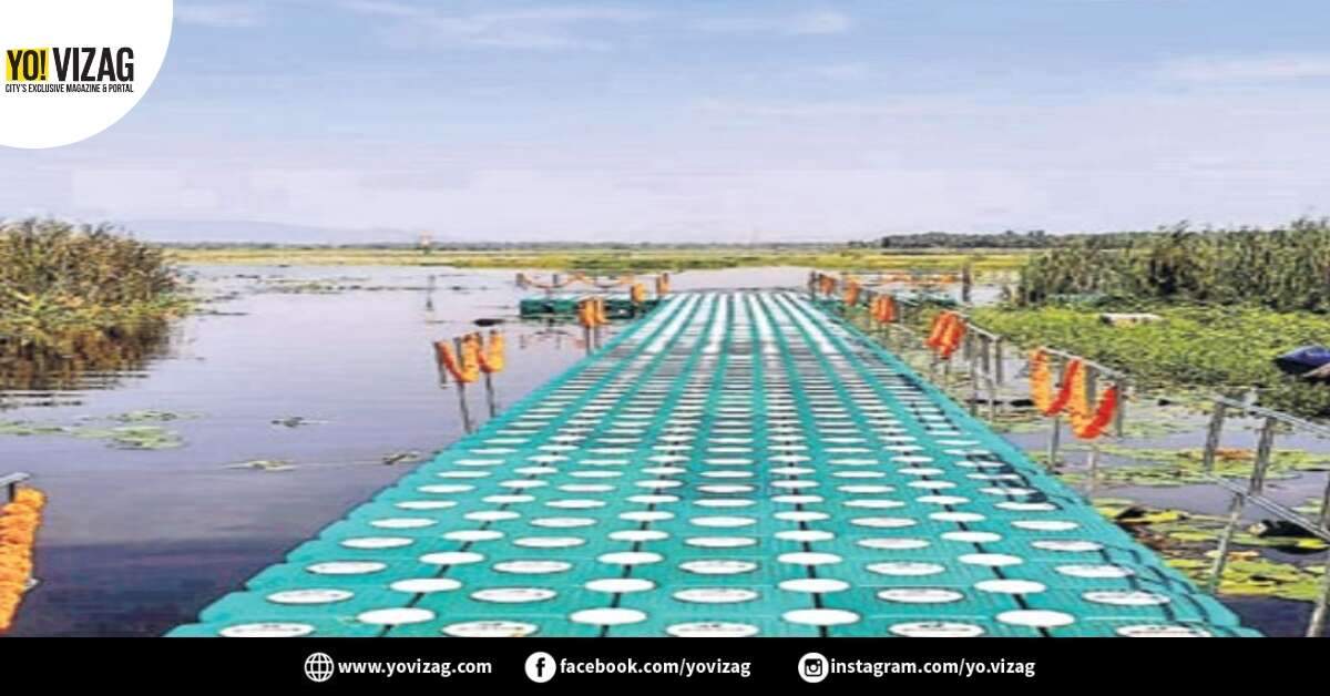 Floating jetty launched at Kondakarla Ava lake near Visakhapatnam