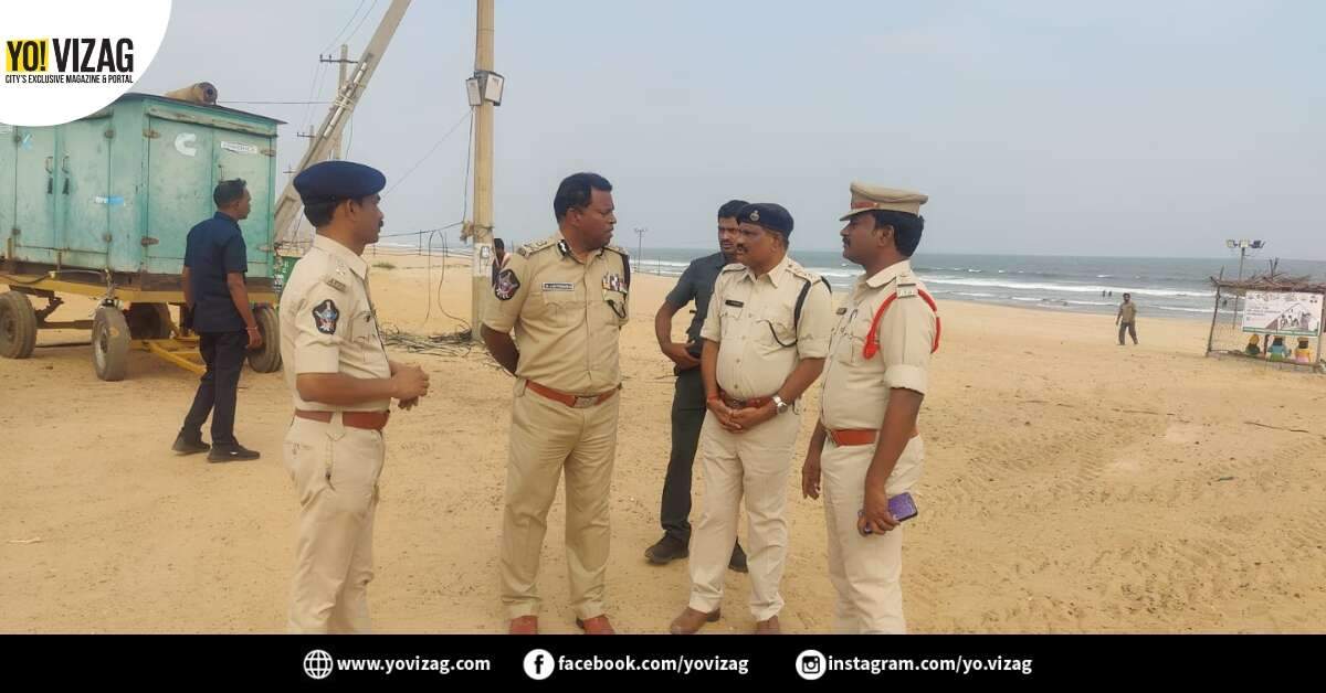 Vizag Police roll out safety measures for Maha Shivaratri 2024