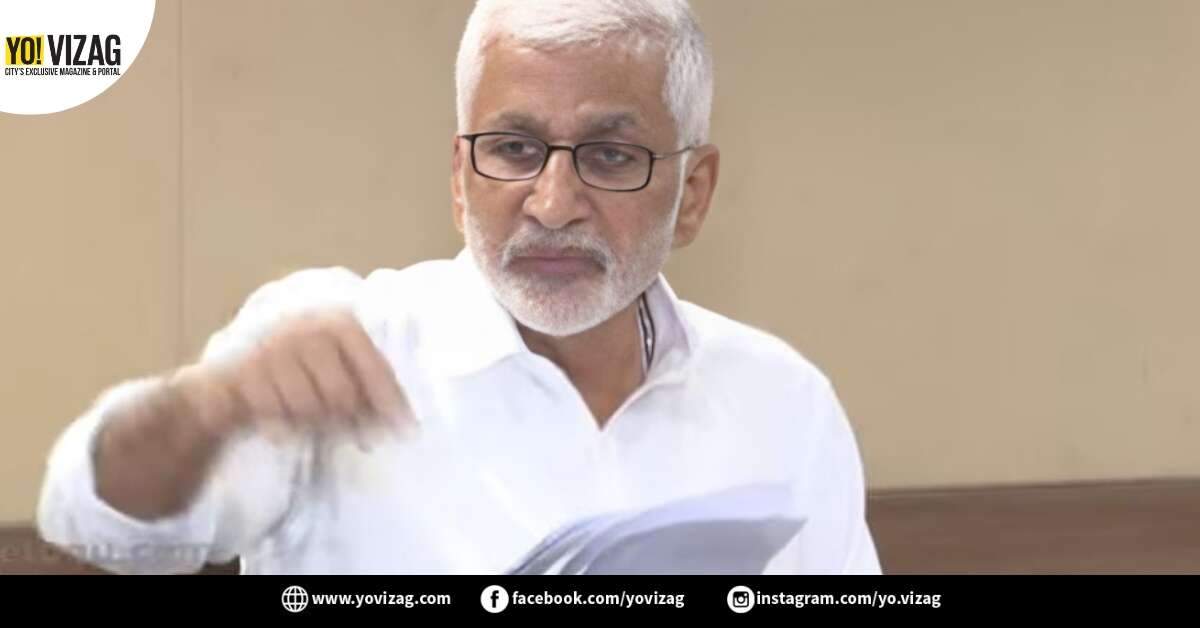 Vijayasai Reddy denies reports of affair at press meet