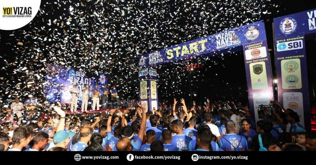 Checkout key highlights of 2024 Navy Marathon in Visakhapatnam!