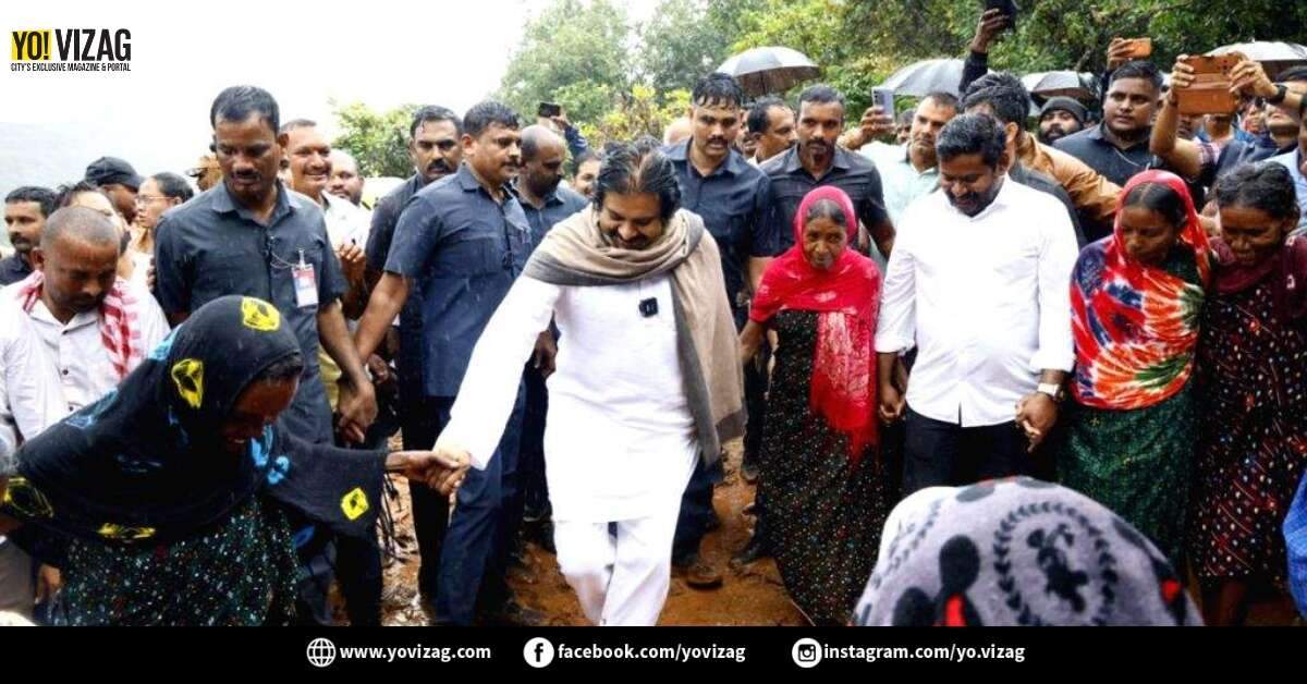 Pawan Kalyan performs Dhimsa dance with tribal ladies in Andhra Pradesh