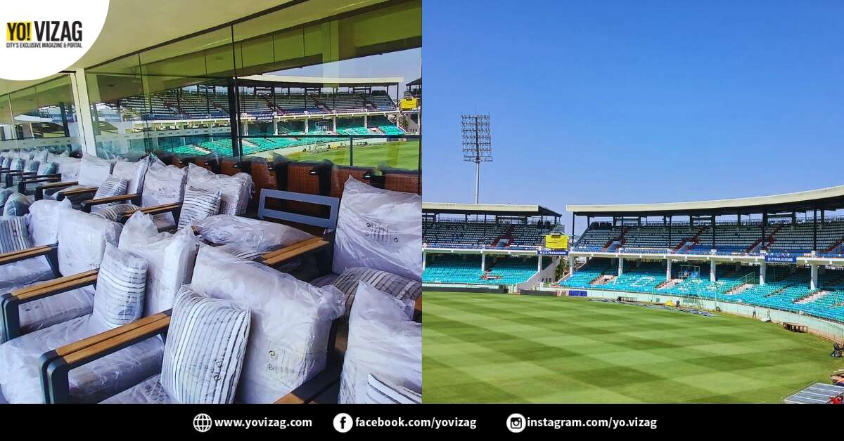 Exclusive Pics: Visakhapatnam ACA-VDCA Cricket Stadium New & Improved Look!