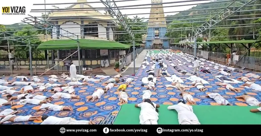 Eying global record, Vizag gearing up for mega yoga show
