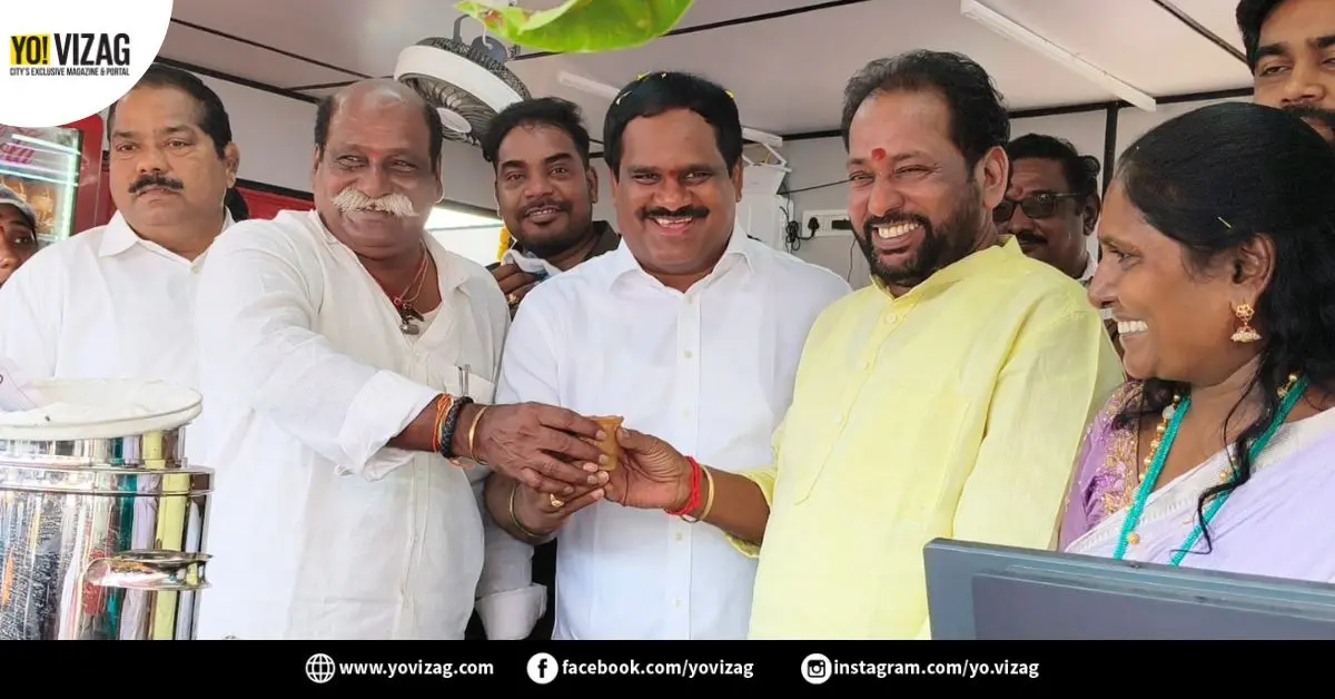 New Trupti Canteen Opens at RK Beach, Visakhapatnam