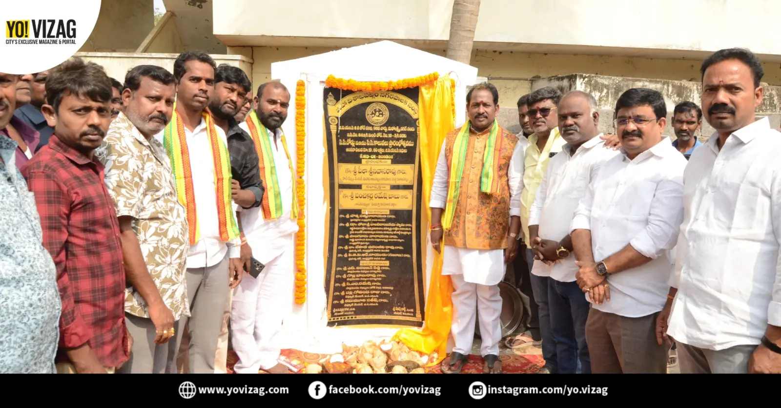 Vizag: Mayor inaugurates ₹3.46 crore development works in Pendurthi