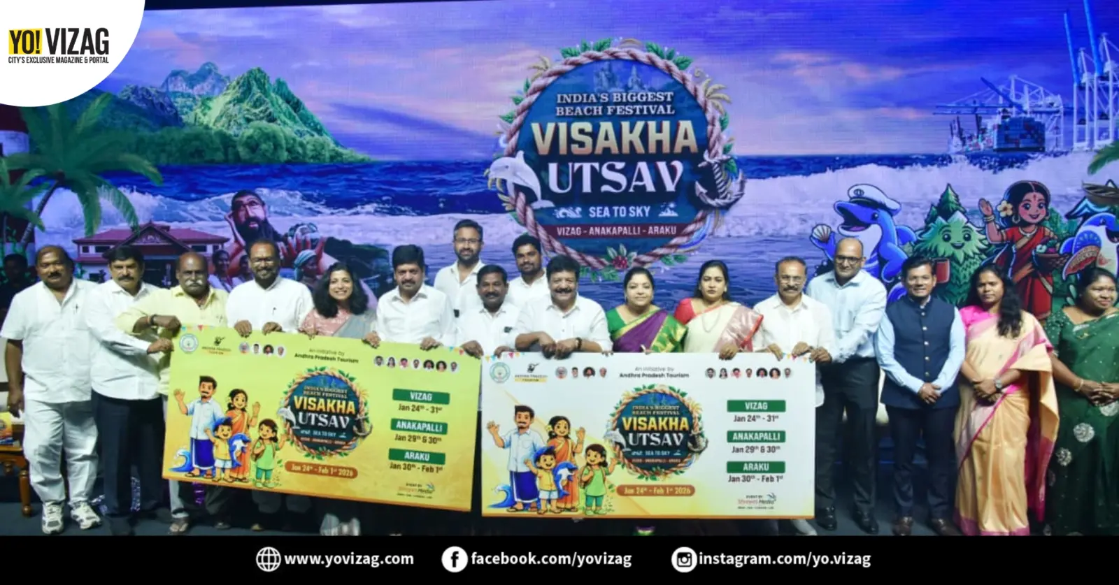 Visakha Utsav 2026: Sea to Sky Festival Begins Jan 24