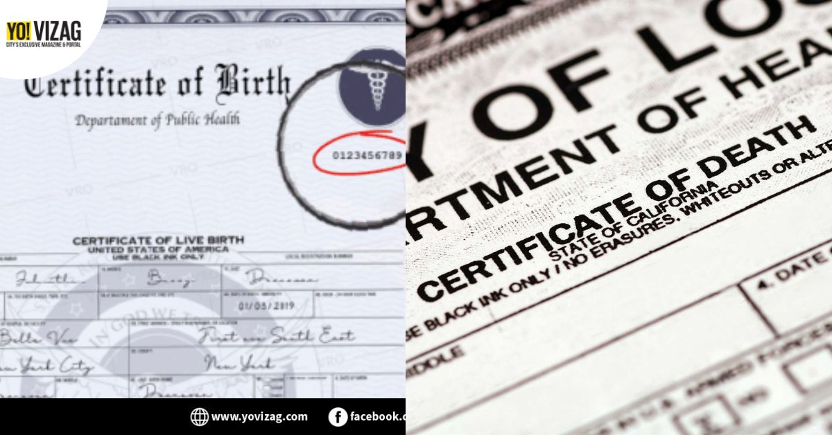Birth and Death Certificates Only at GVMC Offices