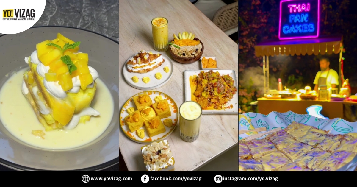 Mango specials including drinks, desserts, & dishes in Vizag: Part 1!